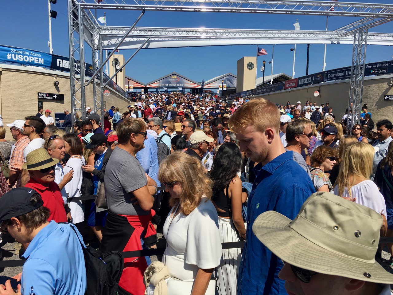 US Open crowd - The Berkshire Edge