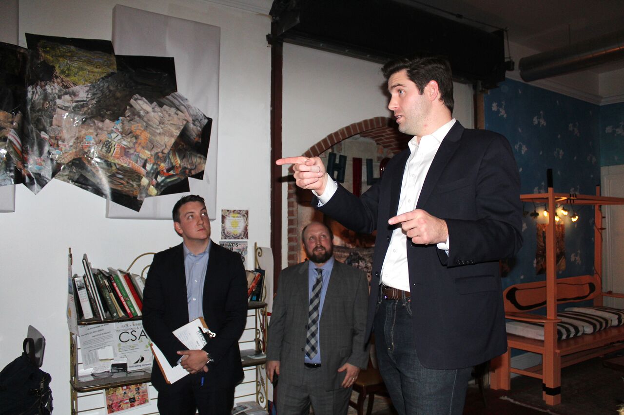 Youthful challenger races around NY-19 in bid to 'repeal and replace ...