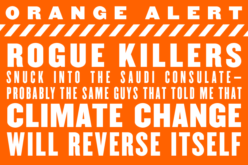 ORANGE ALERT: The (almost) daily outrages - The Berkshire Edge