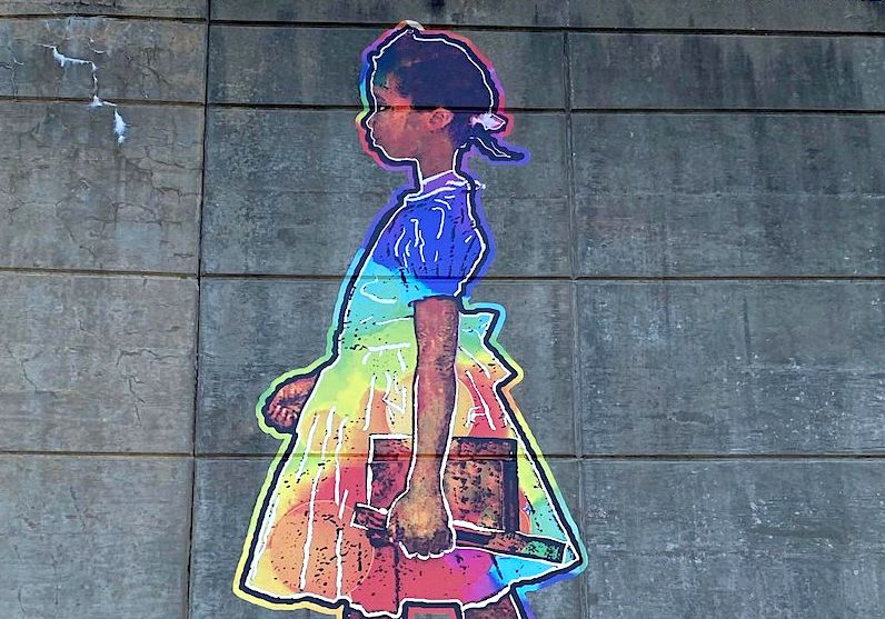 On the 61st anniversary of her iconic walk to school, 'Rainbow Ruby ...