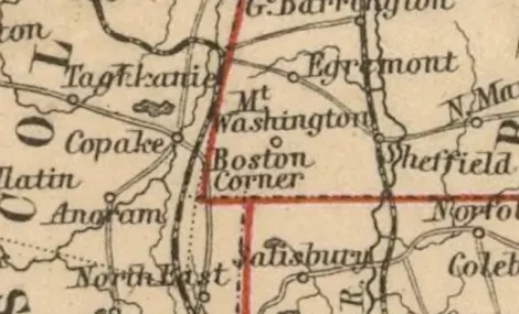 CONNECTIONS: The once-disputed Boston Corners was once too isolated to ...