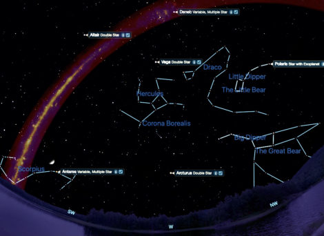 EYES TO THE SKY: Great Bear, Little Bear and North Star. Bowing ...