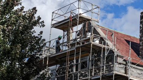 Manse restoration project continues at First Congregational Church ...