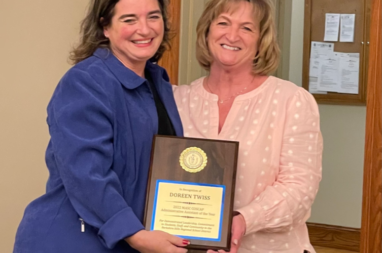 Doreen Twiss, long-time BHRSD employee, receives state Administrative ...