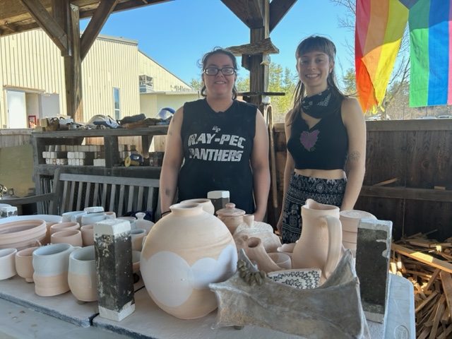 April wood-firing at Simon's Rock: It all gets interesting after 2,300 ...