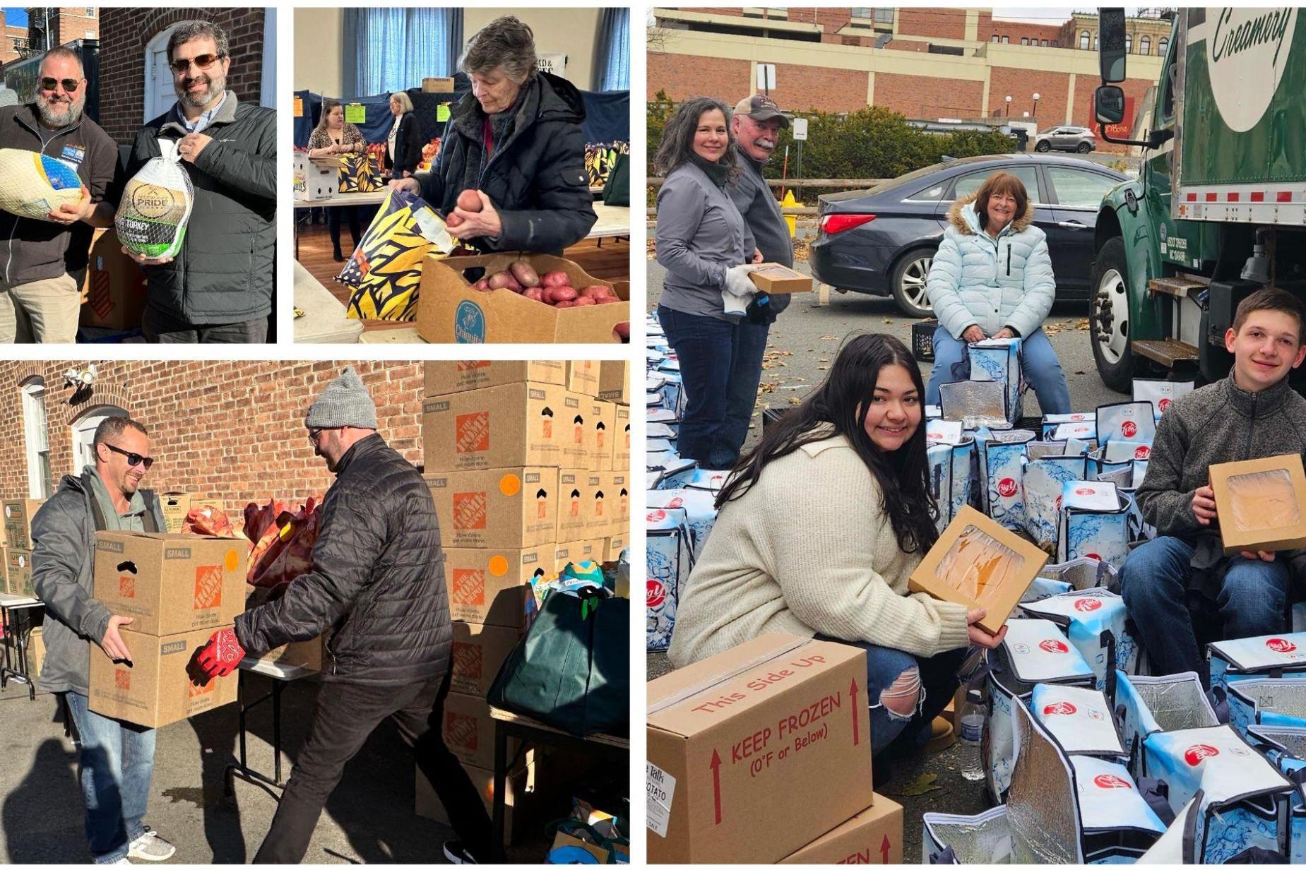 Something to be thankful for: Thanksgiving Angels come out to feed the ...