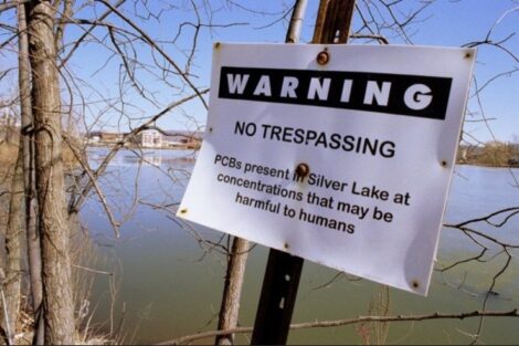 PCB Warning Sign - The Berkshire Edge